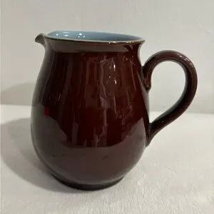 Denby | Kitchen | Vintage Denby Stoneware Brown Pitcher Pt Made In ...